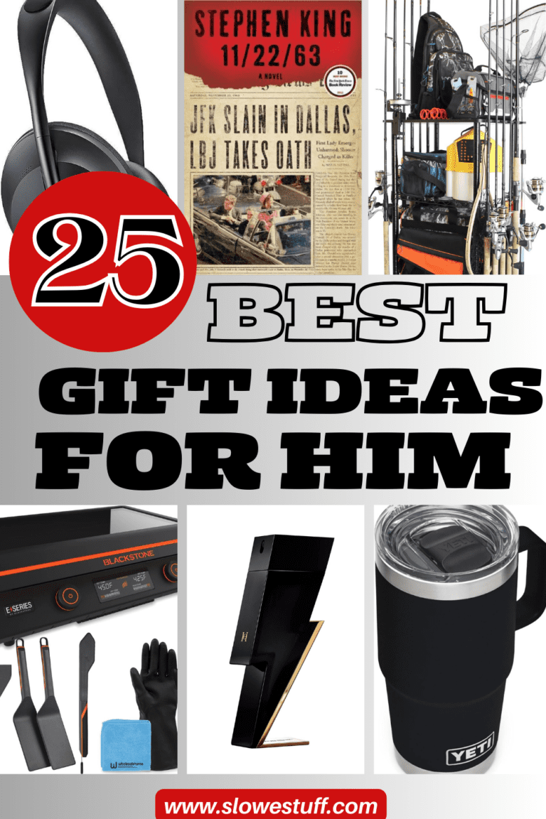 25 Best Gifts For Men That He Will Truly Love - The Slowestuff Blog