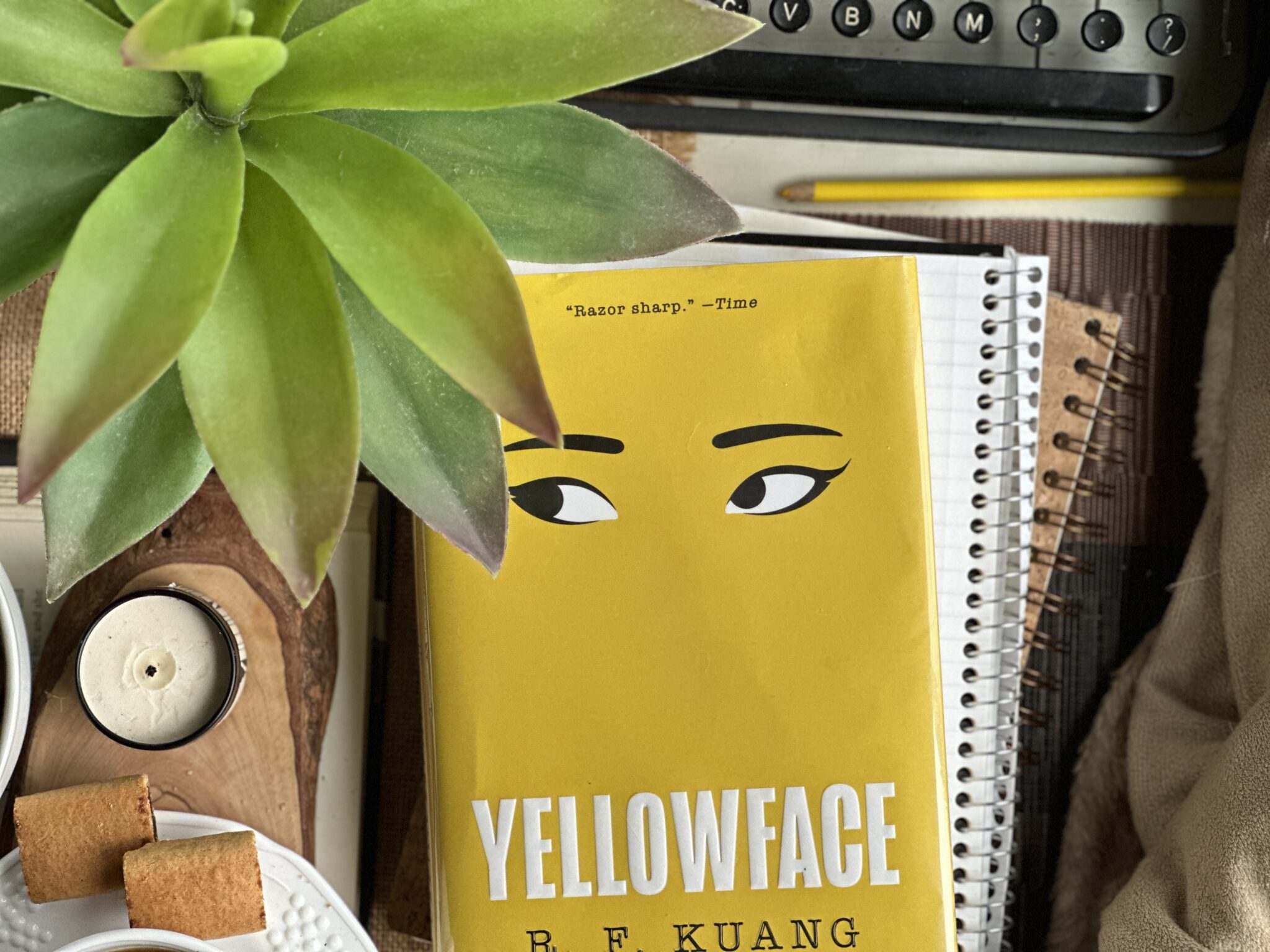 Book Review - Yellowface by R.F. Kuang - The Slowestuff Blog