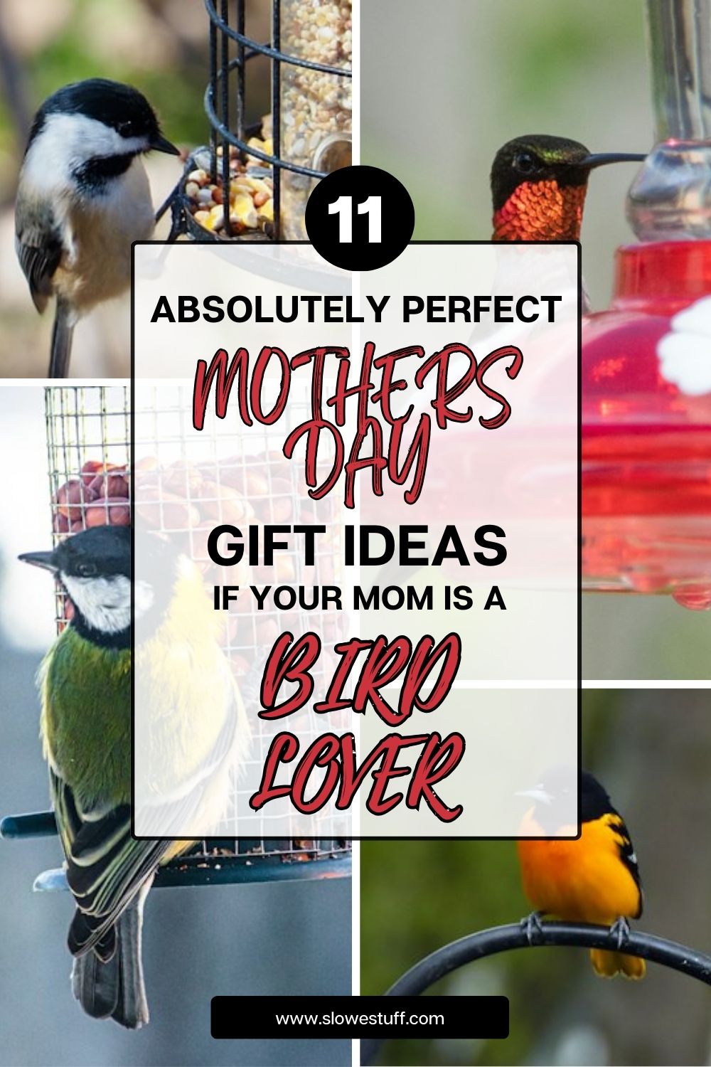 The Best Mothers Day Gift Ideas for Bird Lovers - The Slowestuff Blog