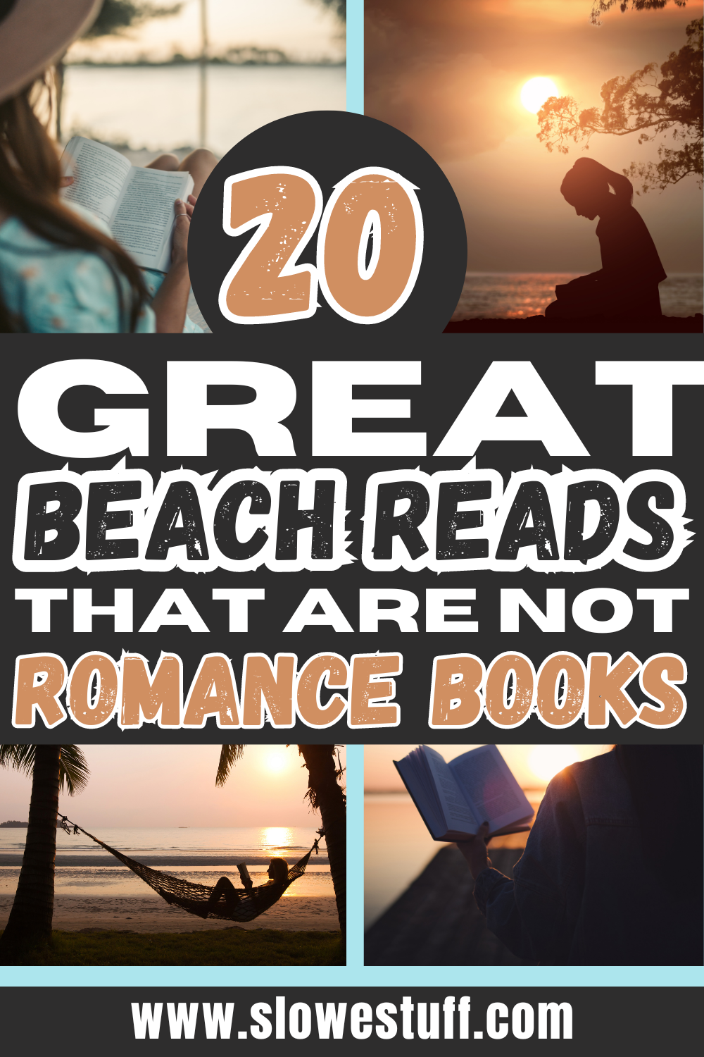 Great Beach Reads Not Romance - The Slowestuff Blog