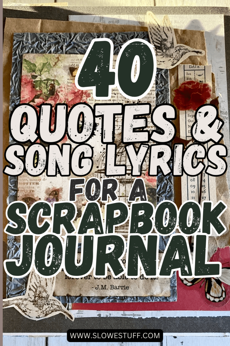 40 Inspirational Quick Quotes Scrapbook Page Ideas - The Slowestuff Blog