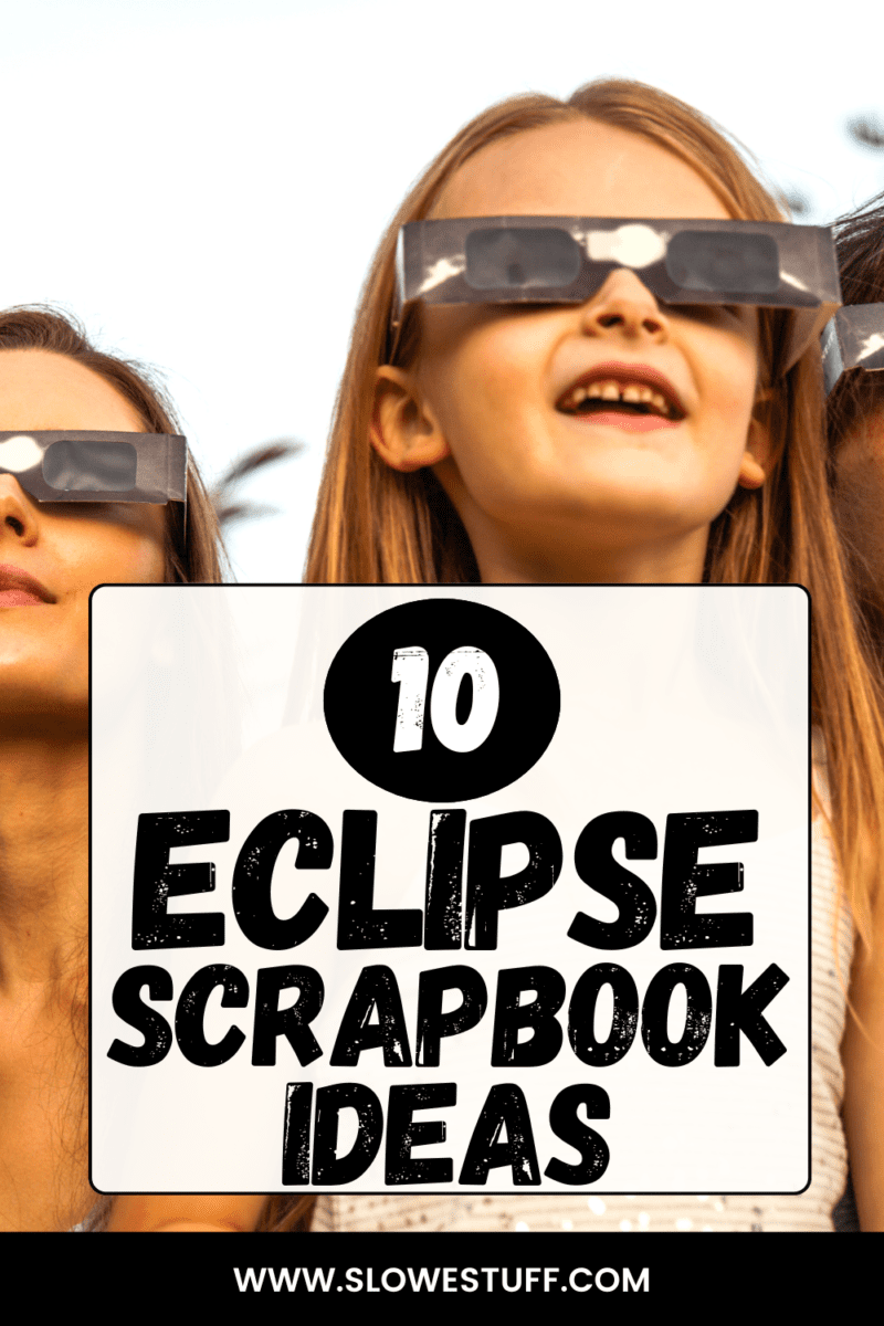 Eclipse Inspired Scrapbook Gift Ideas - The Slowestuff Blog