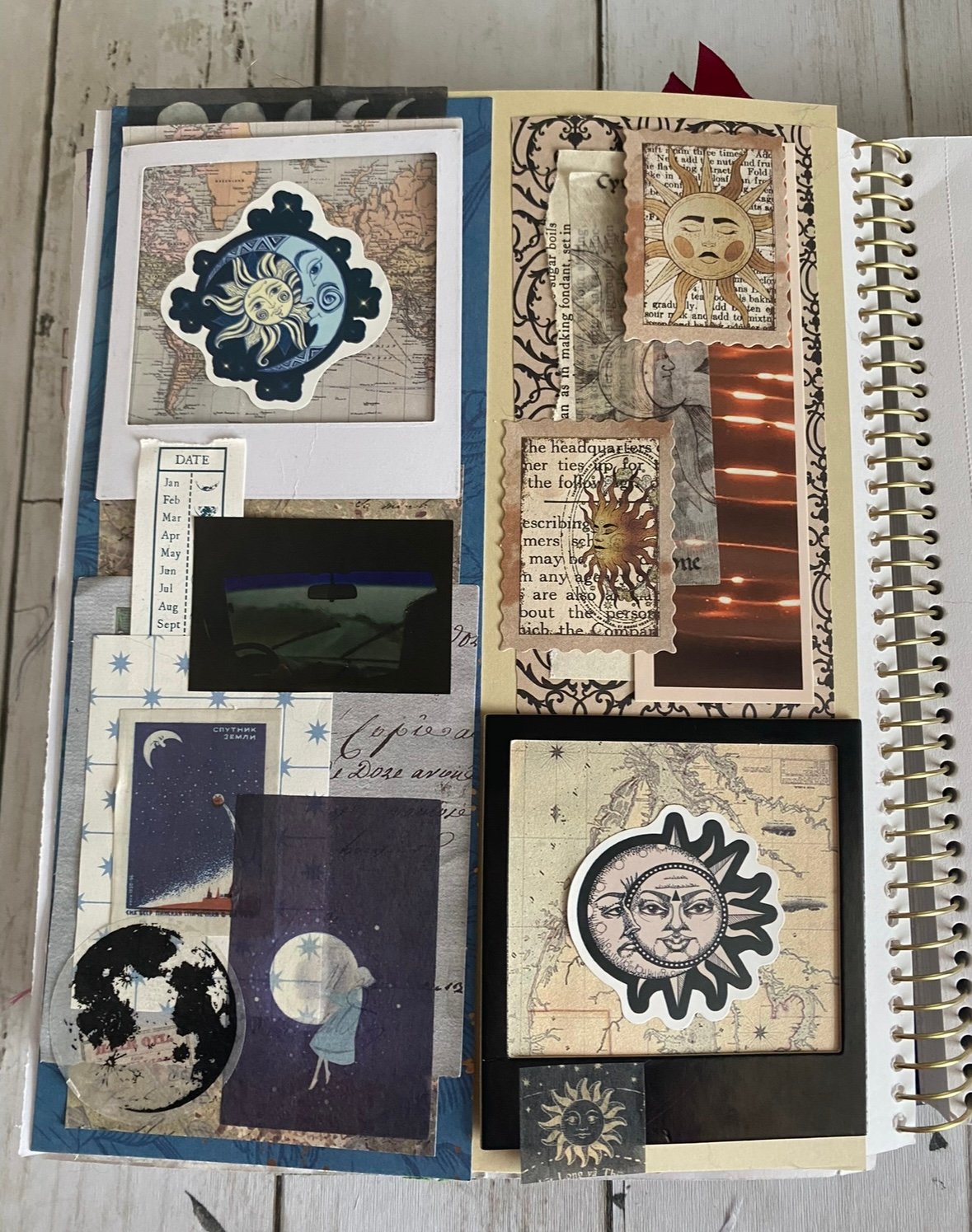 Eclipse Inspired Scrapbook Gift Ideas - The Slowestuff Blog