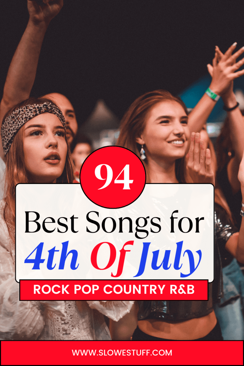 Best 4th of July Rock Songs for your BBQ Playlist - The Slowestuff Blog