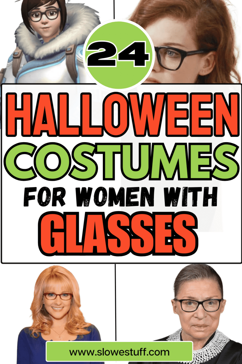 Ultimate Halloween Costumes with Glasses for Women - The Slowestuff Blog