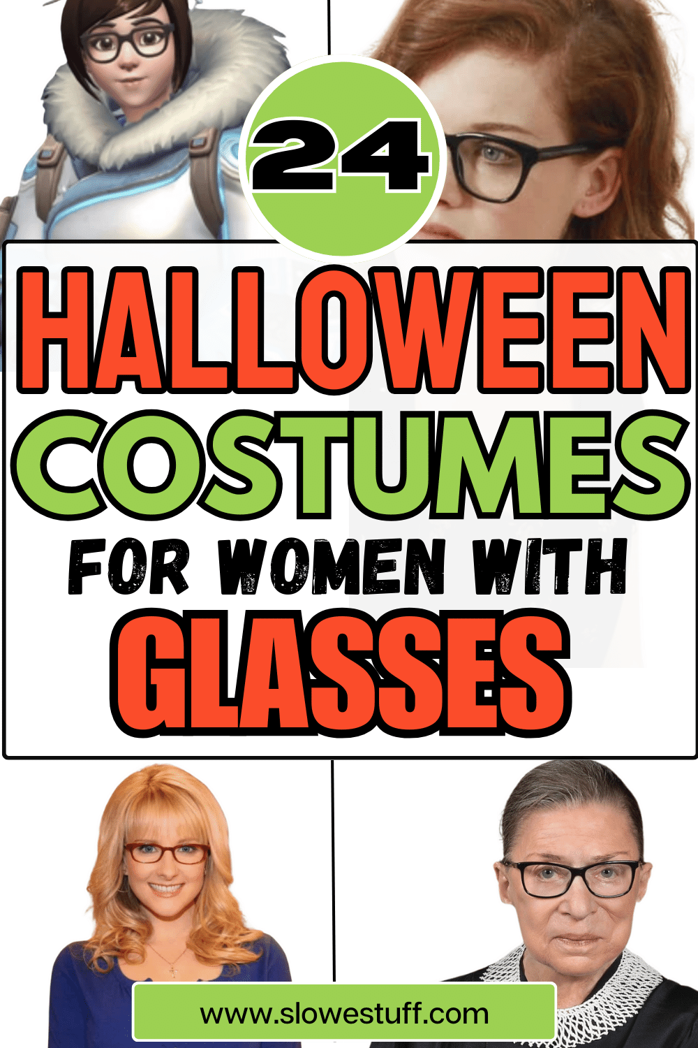 Ultimate Halloween Costumes with Glasses for Women - The Slowestuff Blog