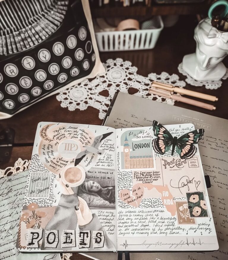 The Tortured Poets Department Scrapbooking Ideas - The Slowestuff Blog