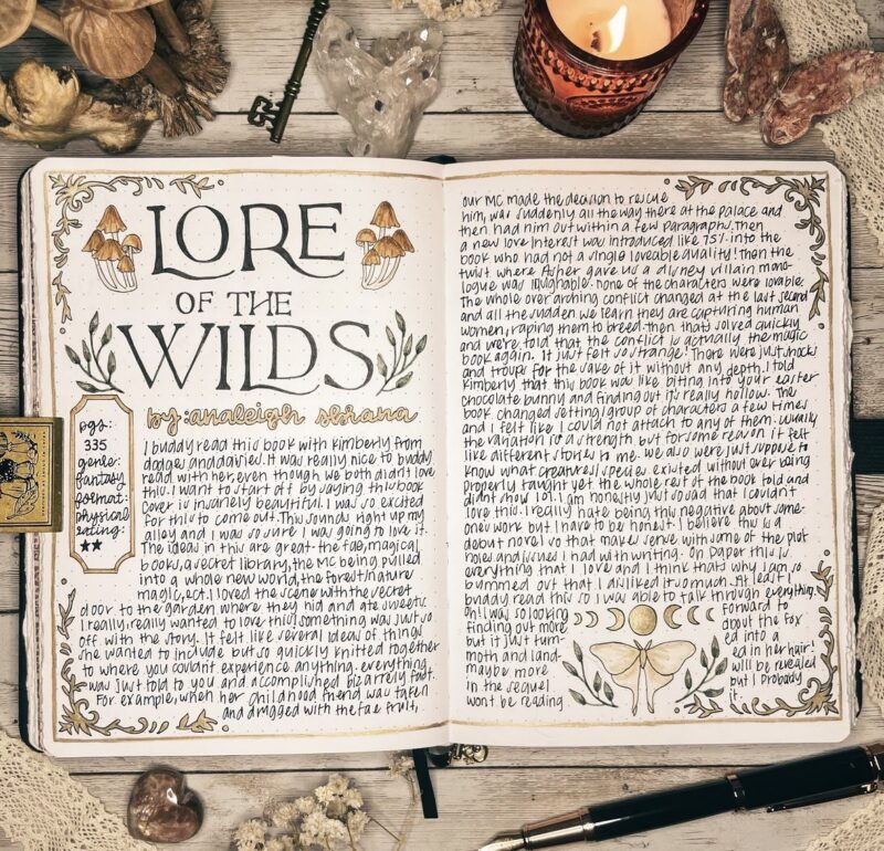 Creative Book Journaling or Scrapbooking Ideas - The Slowestuff Blog