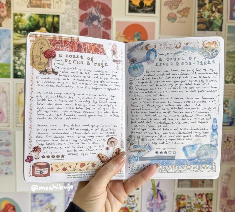 Creative Book Journaling or Scrapbooking Ideas - The Slowestuff Blog