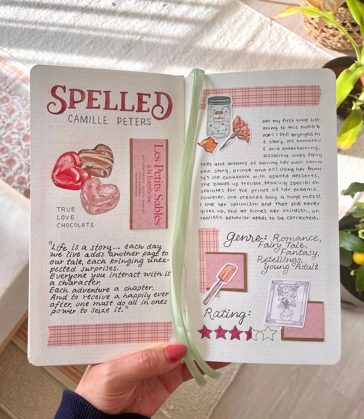 Creative Book Journaling or Scrapbooking Ideas - The Slowestuff Blog