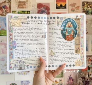 Creative Book Journaling or Scrapbooking Ideas - The Slowestuff Blog