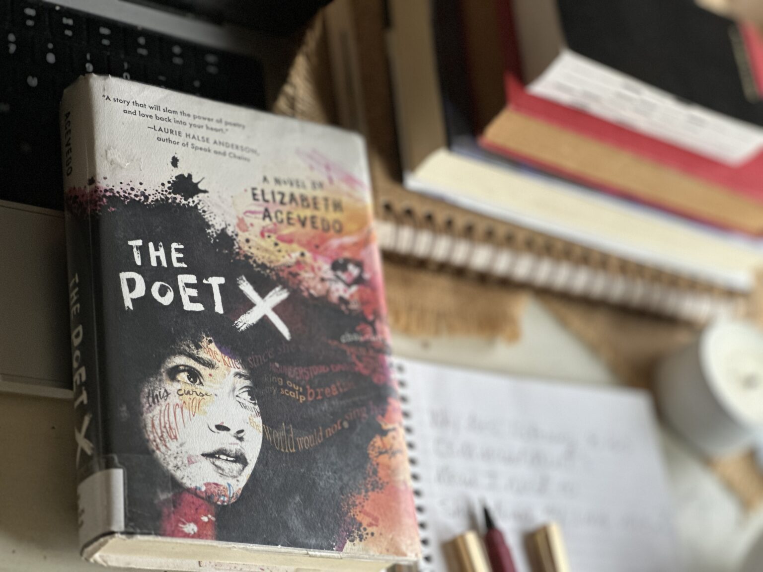 The Poet X Review - poetry novel by Elizabeth Acevedo - The Slowestuff Blog
