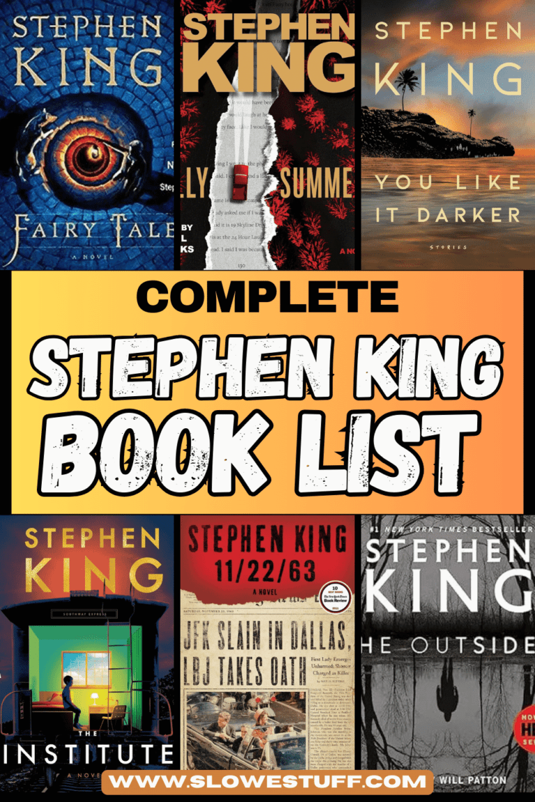 21+ Epic Book Gifts for the Stephen King Fan - The Slowestuff Blog