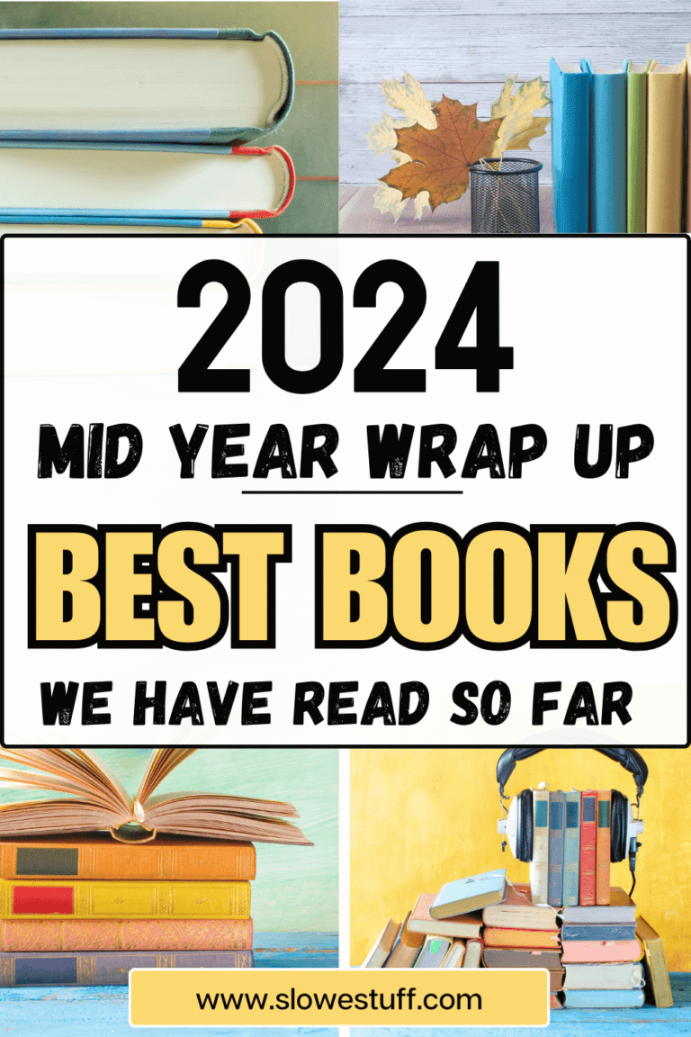 2024 Best Books So far - Mid Year Wrap Up - The Slowestuff Blog