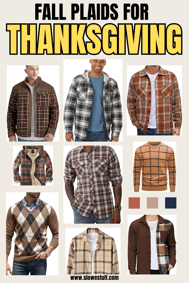 Best Colors to Wear For Thanksgiving - Men & Women - The Slowestuff Blog