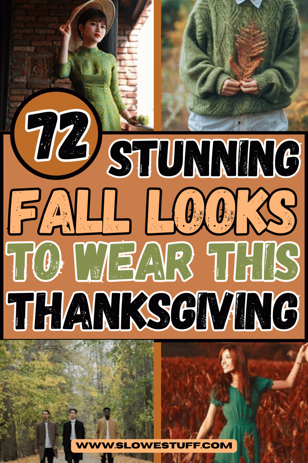 Best Colors to Wear For Thanksgiving - Men & Women - The Slowestuff Blog