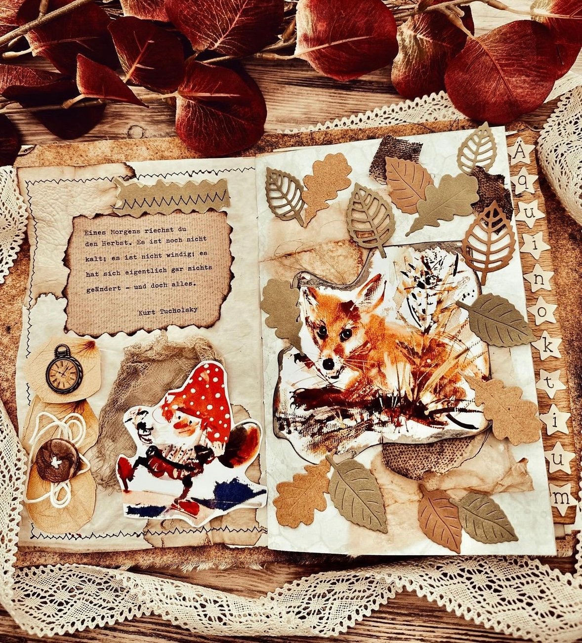 20 Stunning Fall Scrapbook Page Ideas to Inspire - The Slowestuff Blog