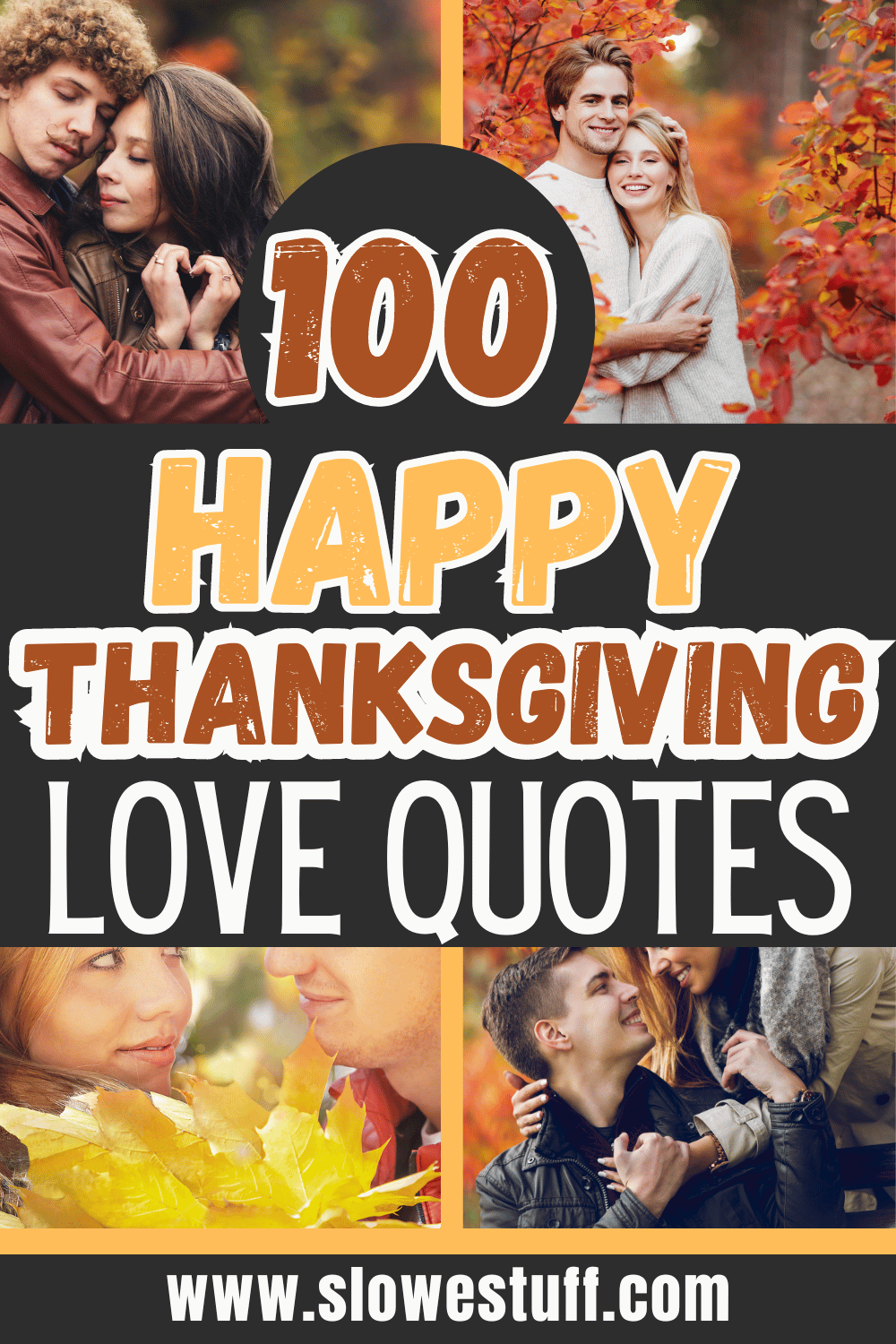 Happy Thanksgiving Love Quotes for Her + Lyrics Too - The Slowestuff Blog