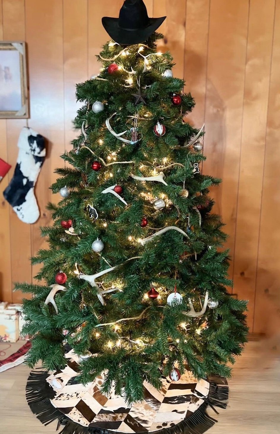 Rustic Country Western Christmas Tree Ideas for the holidays - The ...