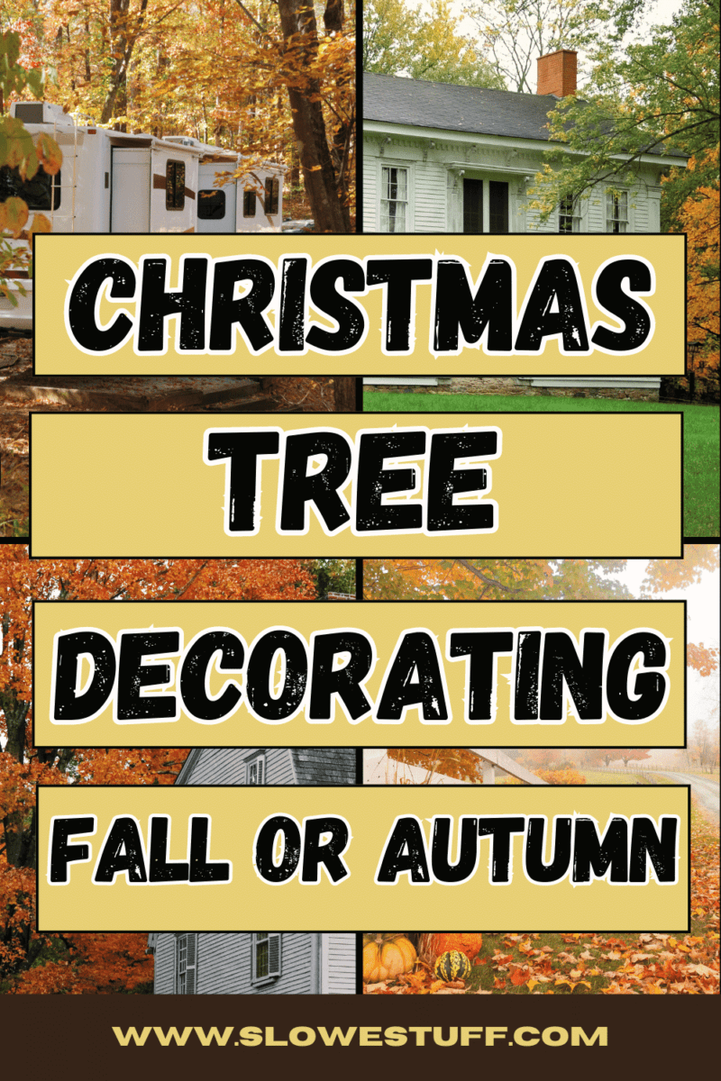 22 Best Fall Christmas Tree Ideas for Thanksgiving Decor - The ...