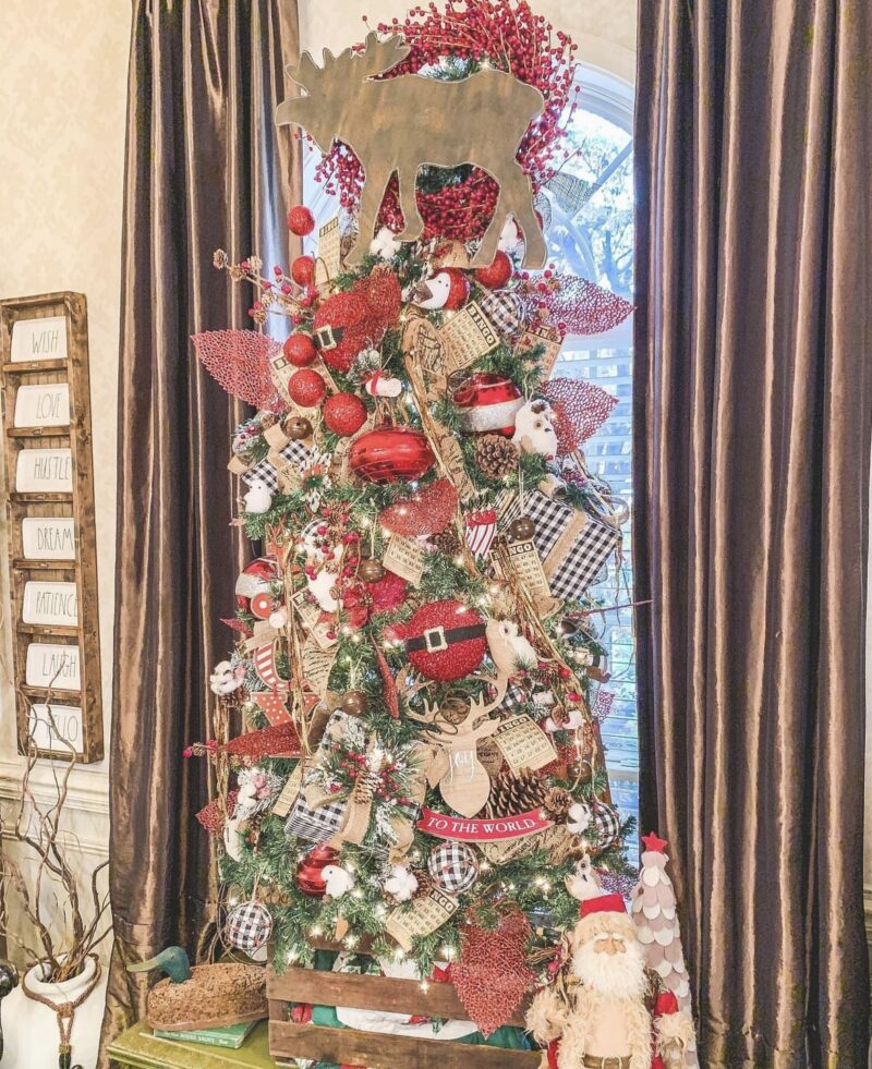 Rustic Country Western Christmas Tree Ideas for the holidays - The ...