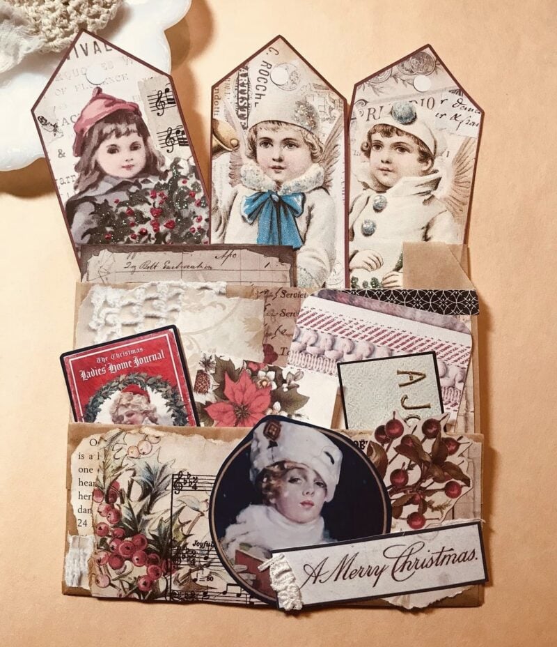 25 Super Gorgeous Christmas Junk Journal Ideas To Inspire - The ...