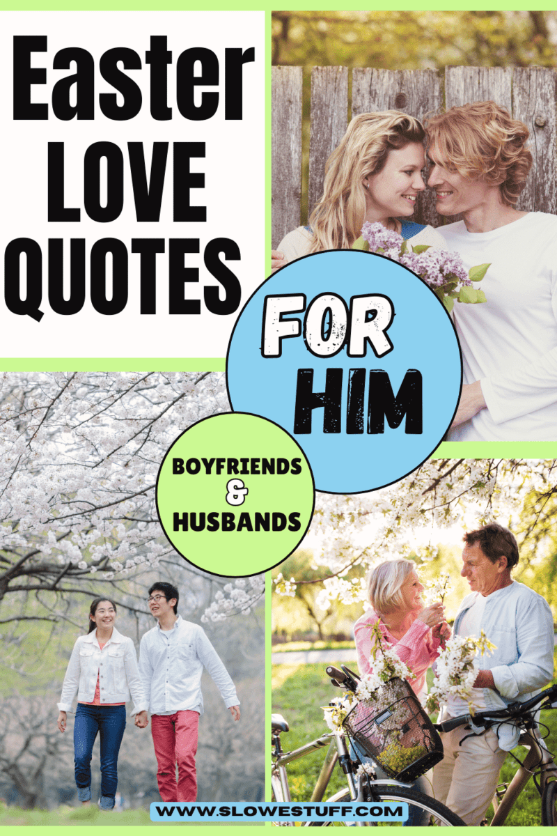 35 Epic Sweet Wishes & Easter Love Quotes for Him - The Slowestuff Blog