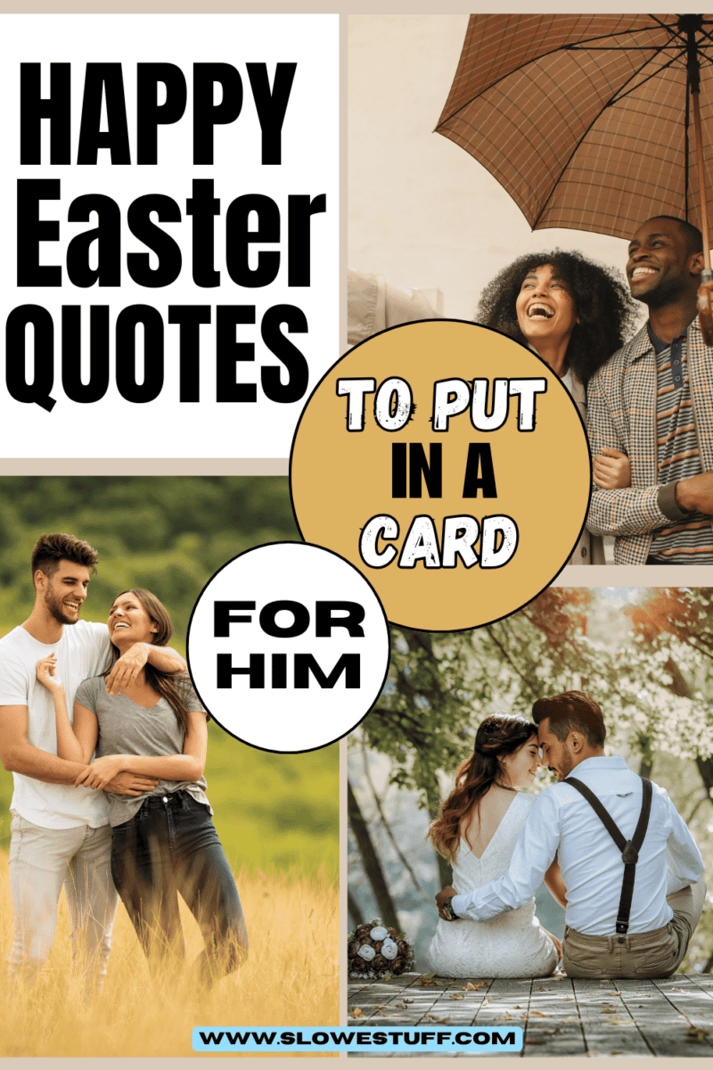 25 Happy Easter Quotes for Him: What to Write in a Card - The ...