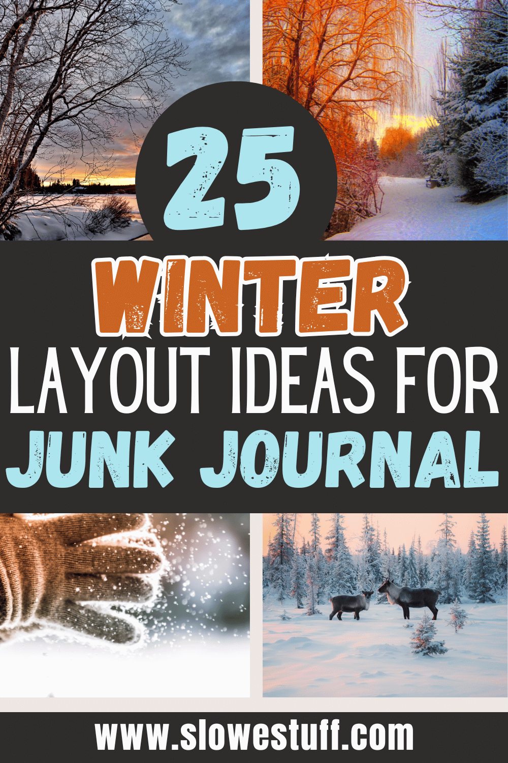 25 Snowy Scrapbook Ideas for Winter Hobby Scrapbooking - The Slowestuff ...