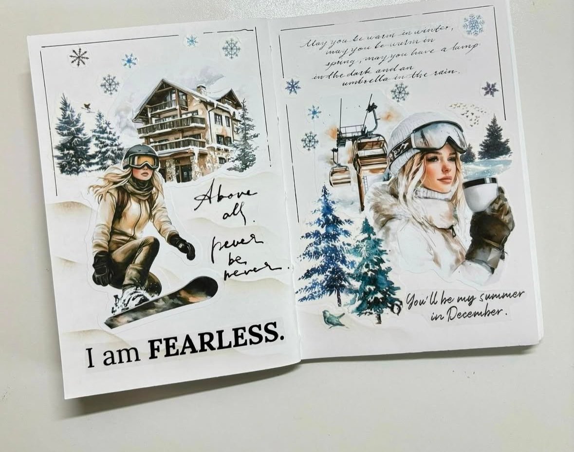 25 Snowy Scrapbook Ideas for Winter Hobby Scrapbooking - The Slowestuff ...