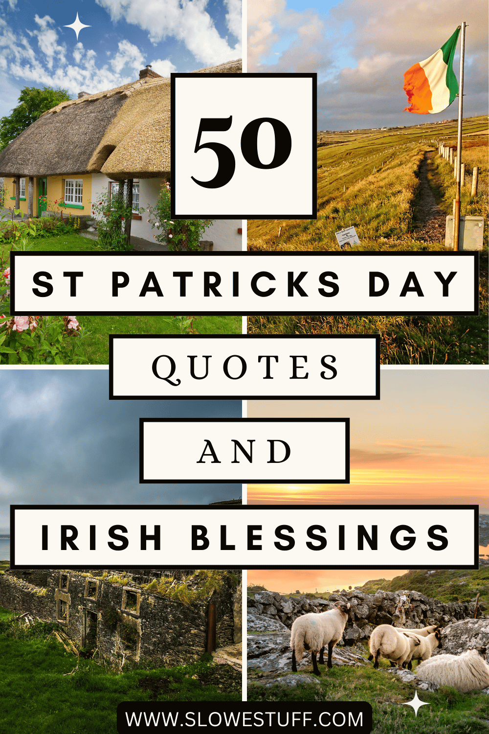 50 Short St Patricks Day Quotes & Irish Blessings - The Slowestuff Blog