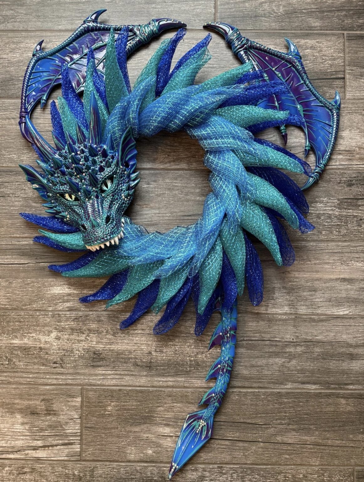 Book Dragons! A Dragon Wreath Is The Perfect Home Decor - The ...