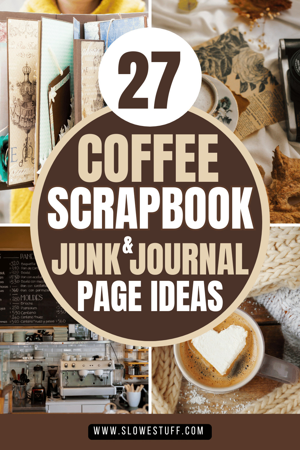 25 Coffee Scrapbook Page Ideas for Every Coffee Lover - The Slowestuff Blog