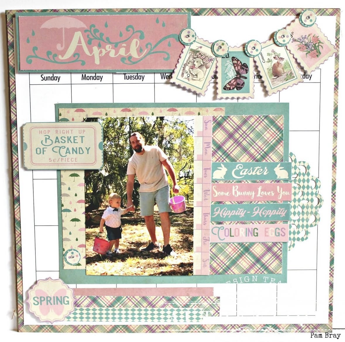 29 Adorable Easter Scrapbook Page Ideas & Layouts to Inspire - The ...