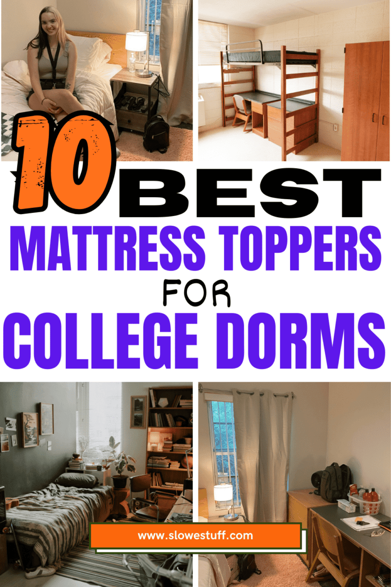 You Need Sleep! 10 Best Mattress Toppers For College Dorms - The ...