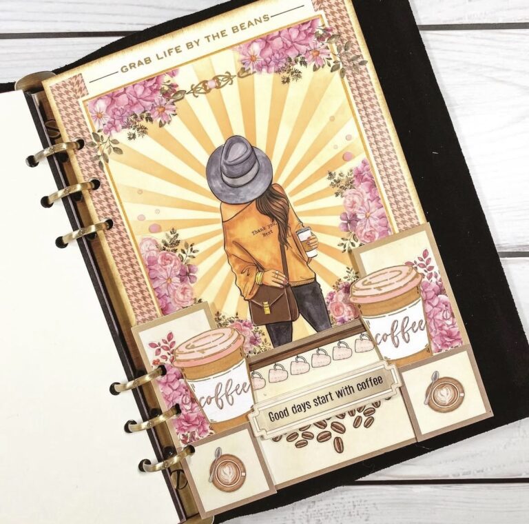 25 Coffee Scrapbook Page Ideas for Every Coffee Lover - The Slowestuff Blog