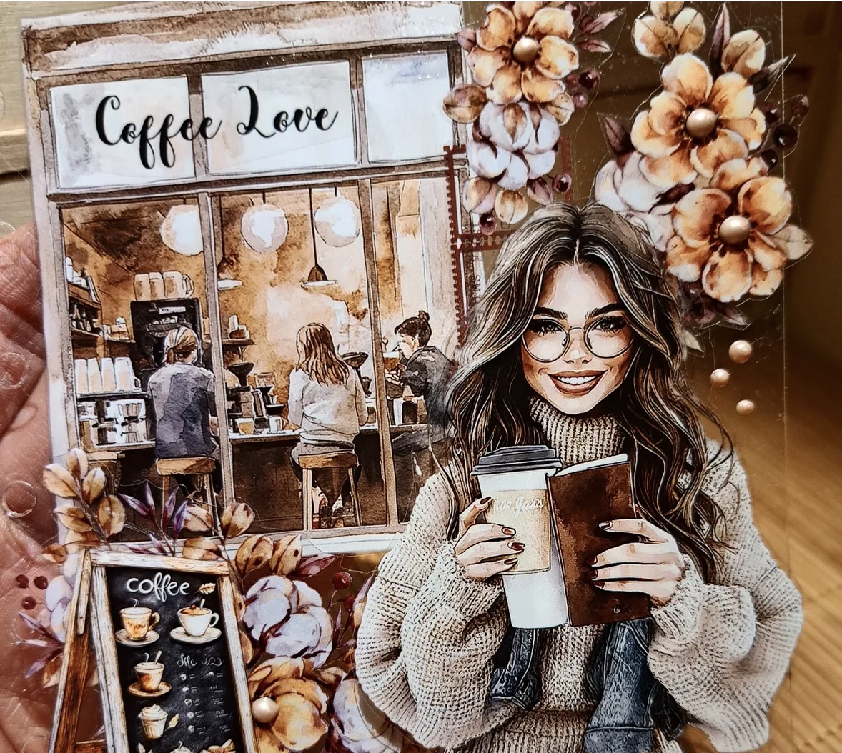 27 Delicious Coffee Theme Scrapbook Pages & Journal Ideas - The ...