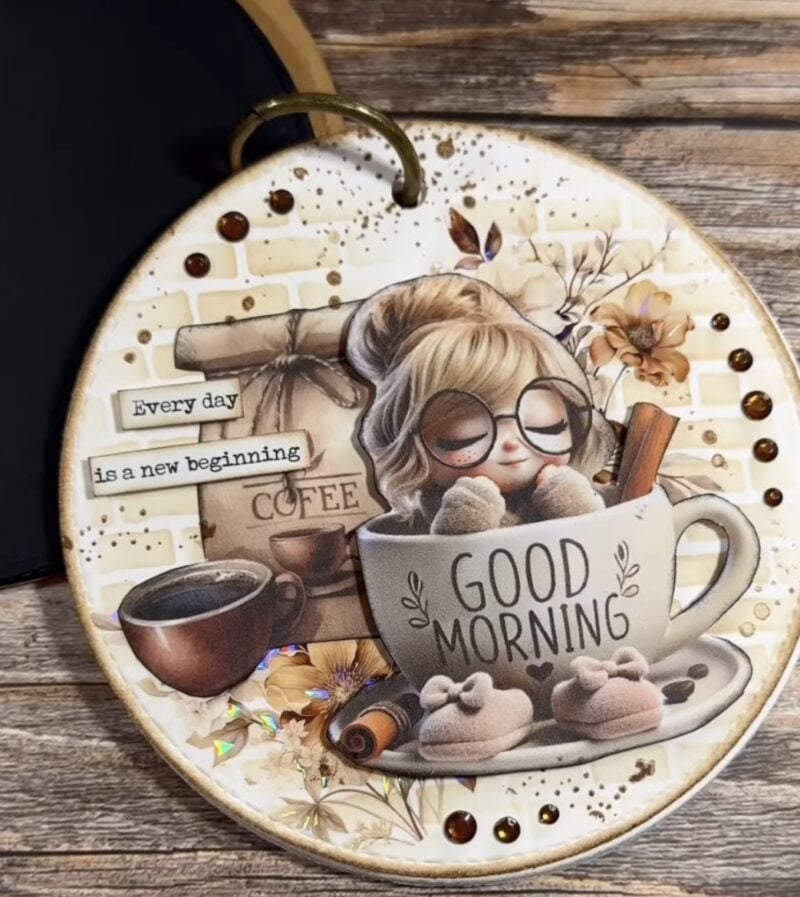 27 Delicious Coffee Theme Scrapbook Pages & Journal Ideas - The ...