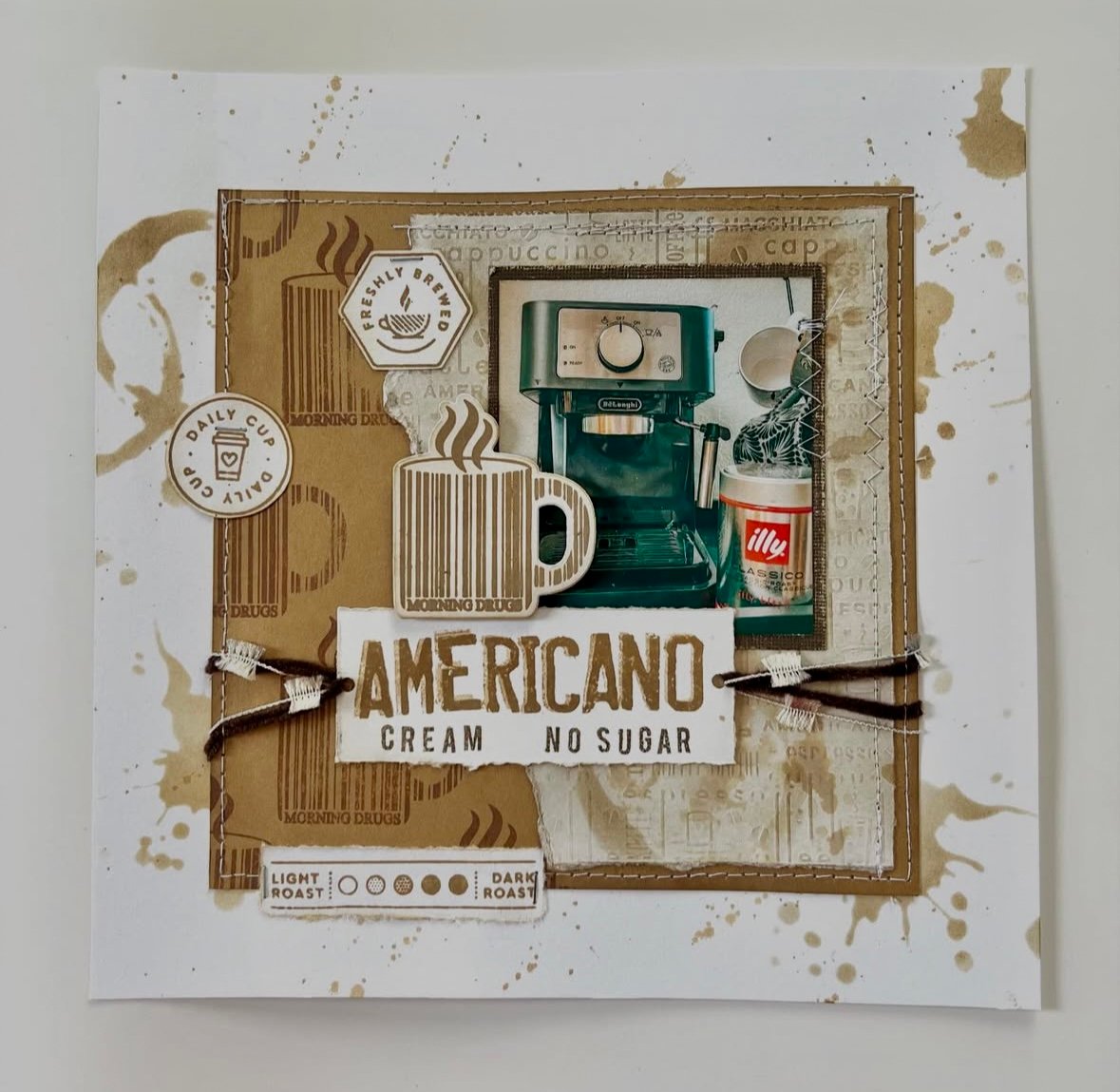 27 Delicious Coffee Theme Scrapbook Pages & Journal Ideas - The ...