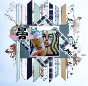 27 Delicious Coffee Theme Scrapbook Pages & Journal Ideas - The ...