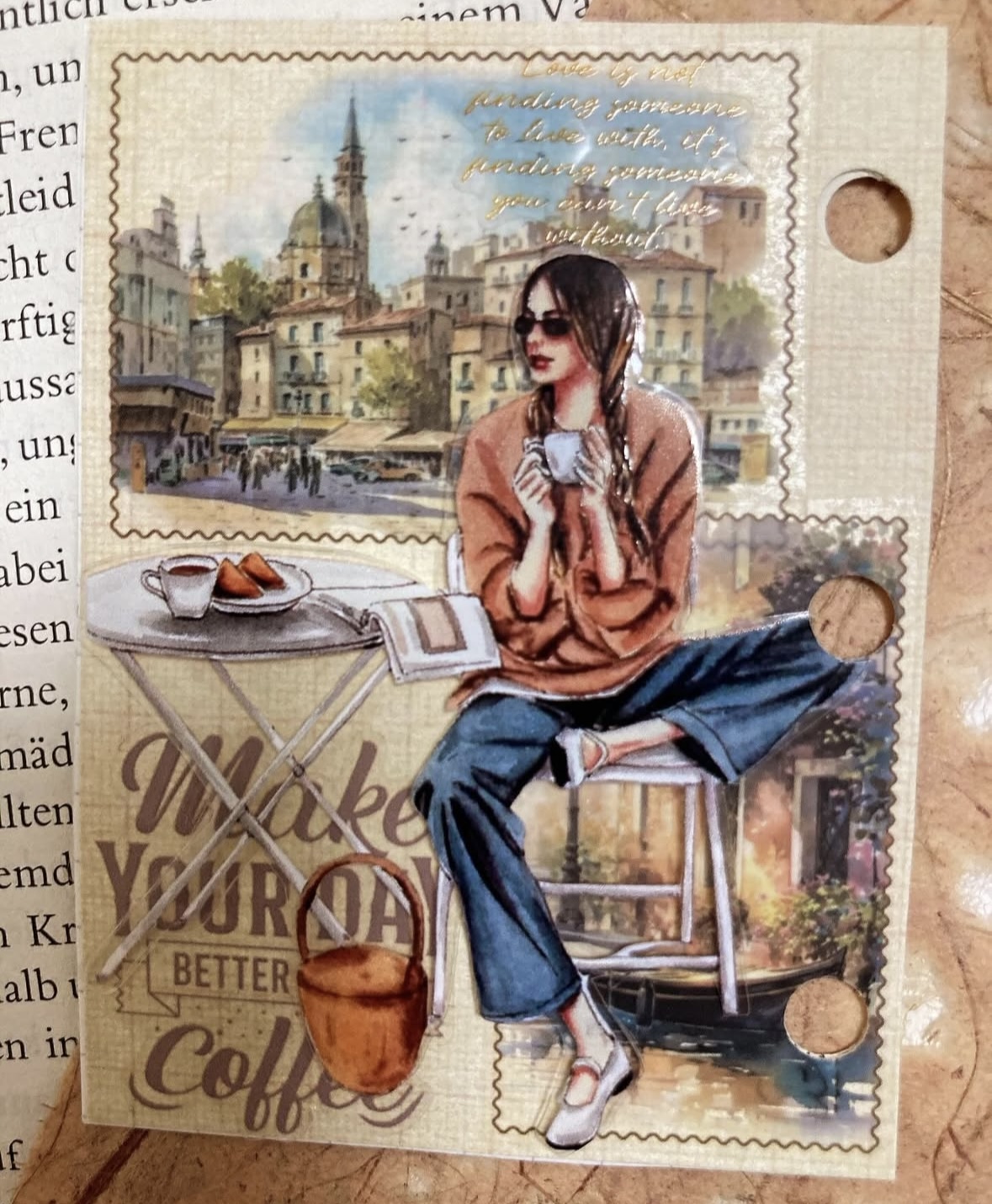 27 Delicious Coffee Theme Scrapbook Pages & Journal Ideas - The ...