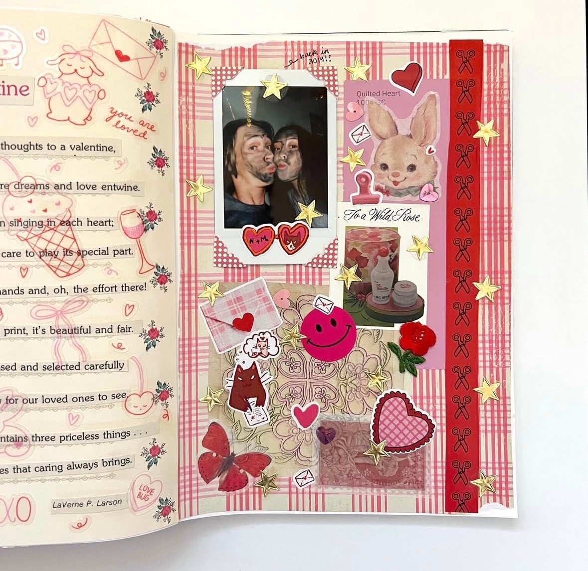 25 Romantic Valentines Day & Love Scrapbook Ideas - The Slowestuff Blog