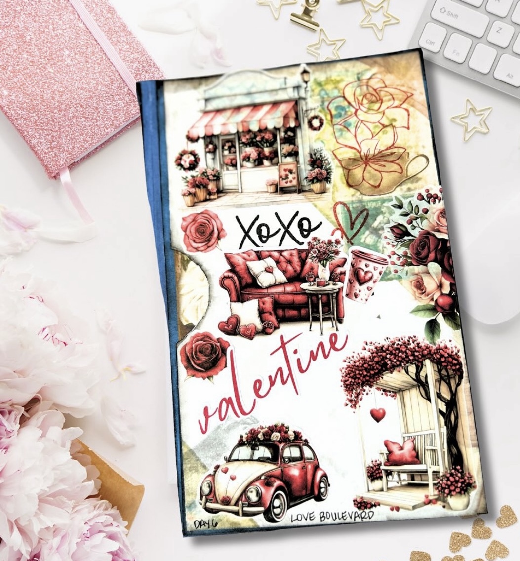 25 Romantic Valentines Day & Love Scrapbook Ideas - The Slowestuff Blog