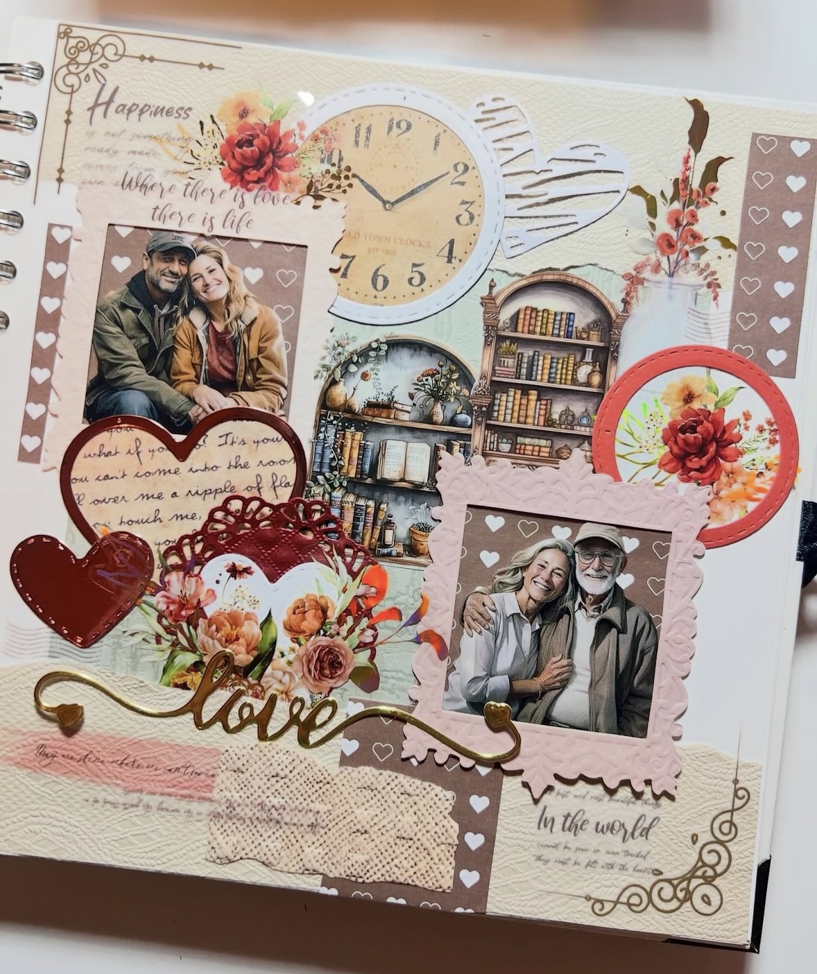 25 Romantic Valentines Day & Love Scrapbook Ideas - The Slowestuff Blog