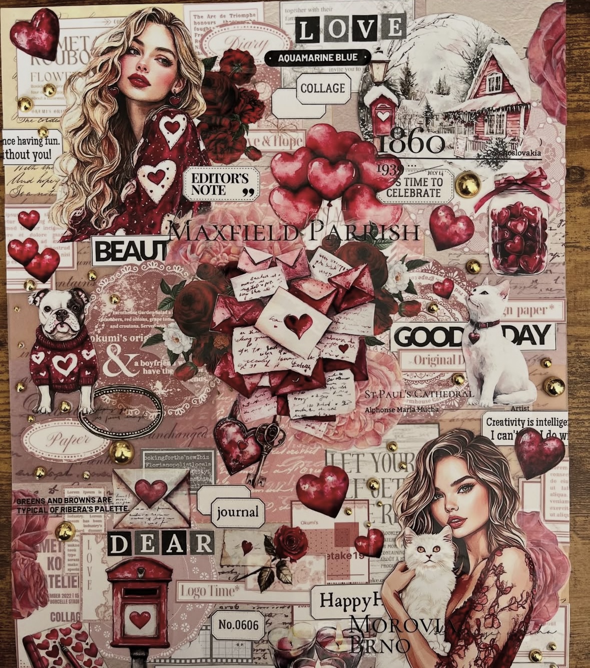 25 Romantic Valentines Day & Love Scrapbook Ideas - The Slowestuff Blog