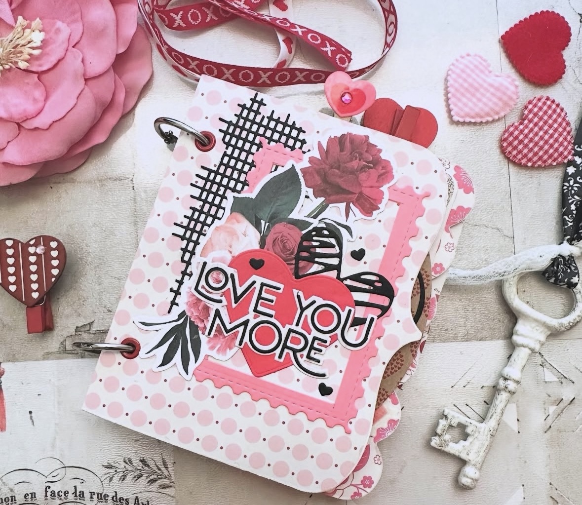 25 Romantic Valentines Day & Love Scrapbook Ideas - The Slowestuff Blog