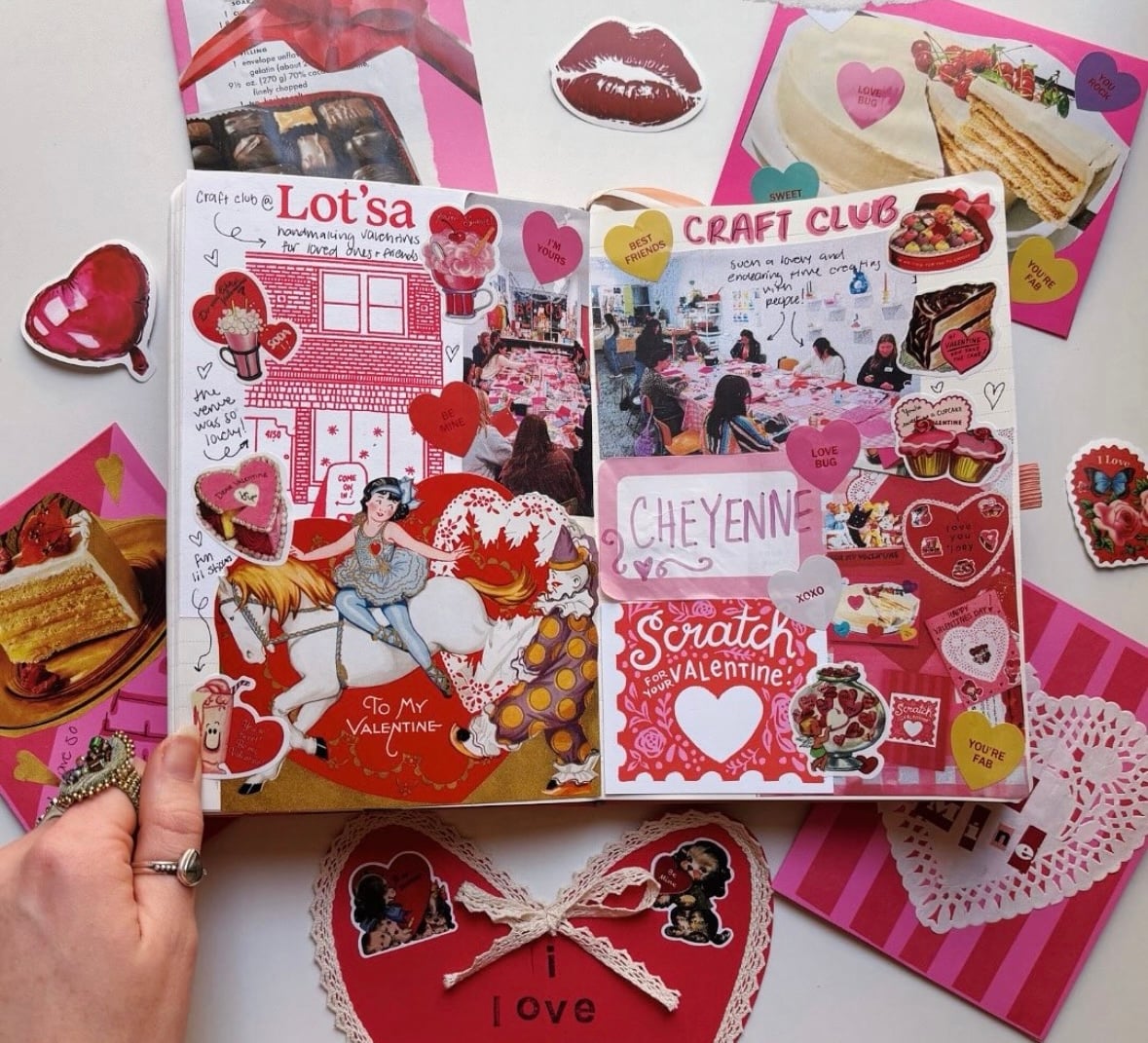 25 Romantic Valentines Day & Love Scrapbook Ideas - The Slowestuff Blog