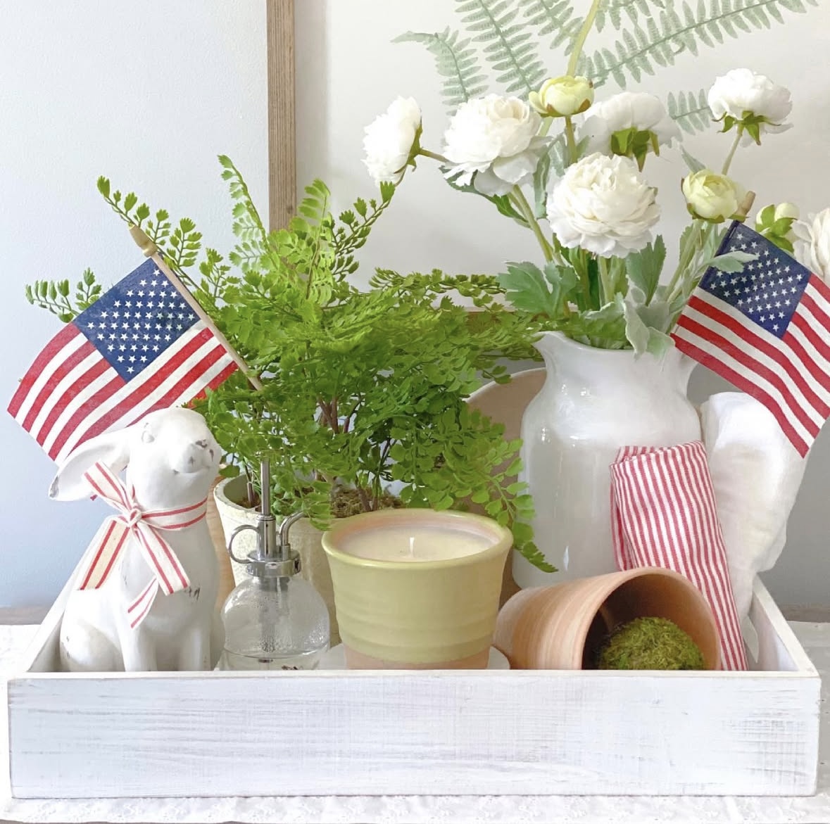 30 Festive Patriotic Tray Decor Ideas for the 4th of July - The ...