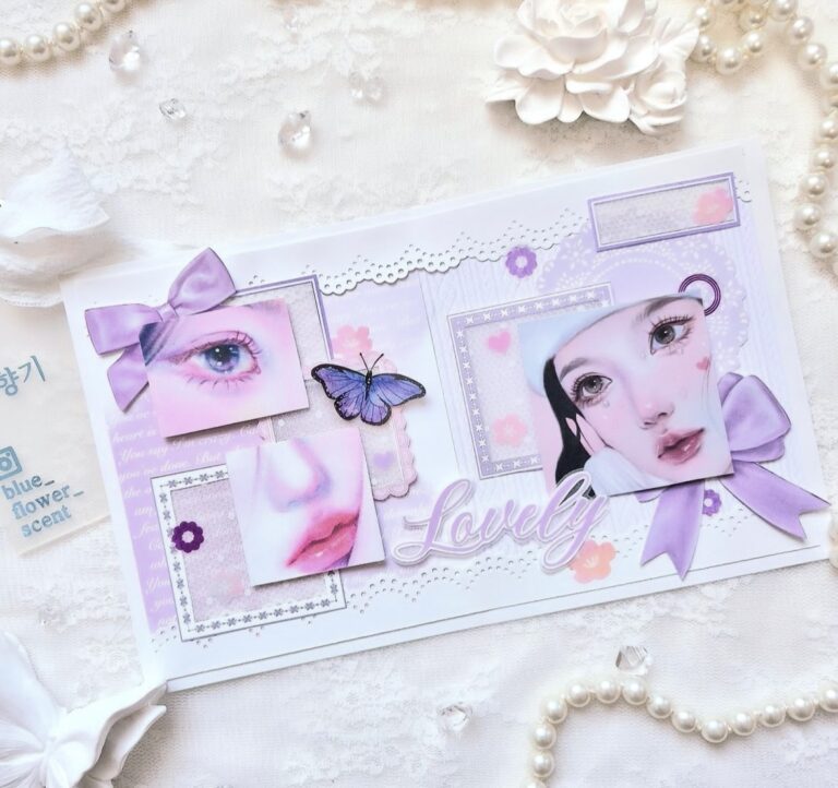 25 Magical Purple Scrapbook Ideas & Junk Journal Layouts - The ...