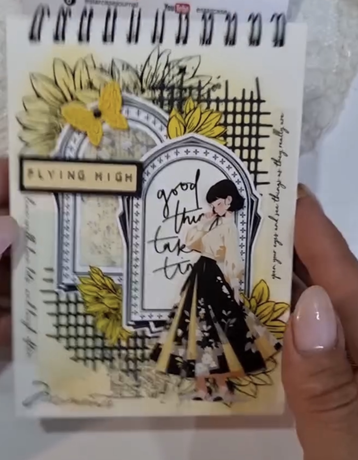 25 Sunny Yellow Scrapbook Ideas & Junk Journal Layouts - The Slowestuff ...